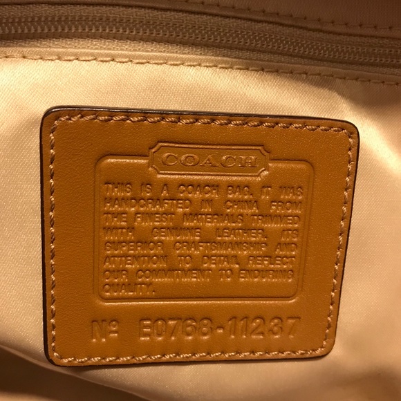 Coach | Bags | Coach Logo Shoulder Bag | Poshmark