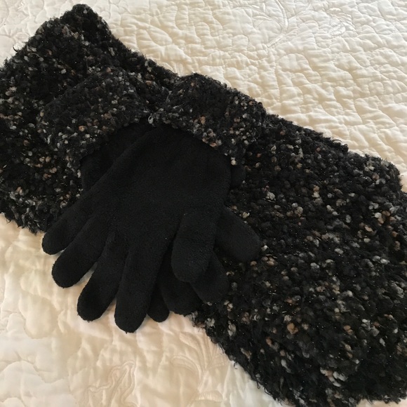 Cejon | Accessories | Designer Multi Colored Scarf And Glove Seteuc ...