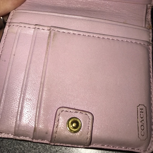 Coach | Bags | Authentic Small Bronzegold Coach Wallet | Poshmark