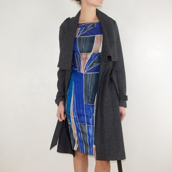 Tibi | Jackets & Coats | Nwt Tibi Wool Trench Coat | Poshmark