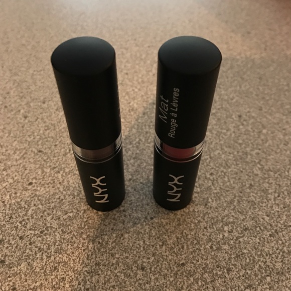 NYX | Makeup | Nwot 2 Nyx Mat Lipsticks | Poshmark