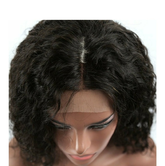 Accessories | Brazilian Deep Curly Bob Lacefront Wig 12 Inches | Poshmark