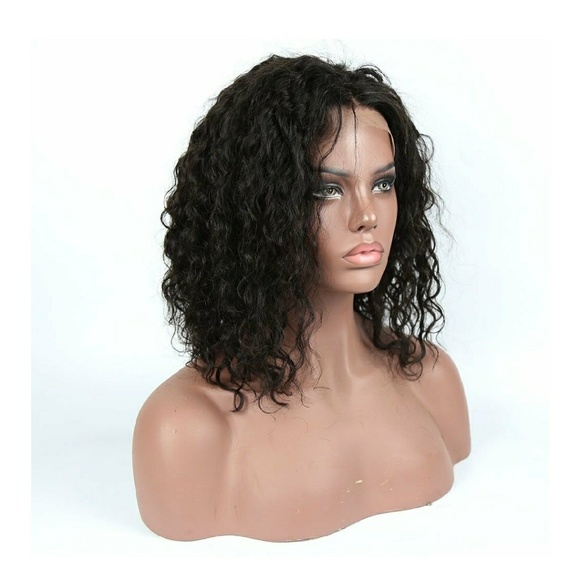 Accessories | Brazilian Curly Deep Bob Lacefront Wig 12 Inches | Poshmark
