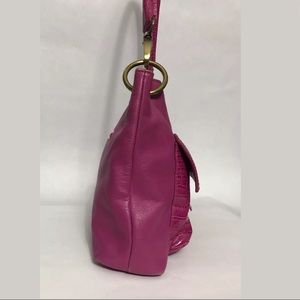 Sondra Roberts | Bags | Sondra Roberts Pink Two Toned Leather Shoulder ...