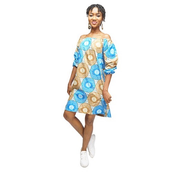 Ankara | Dresses | African Print Short Dress | Poshmark