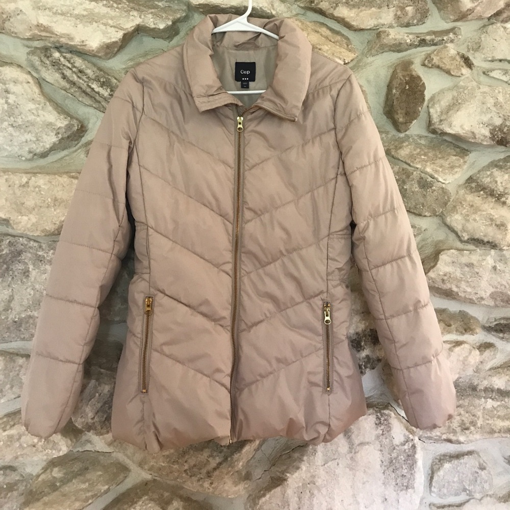 Gap Gold Puffer Coat - Gem