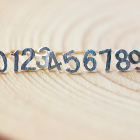 Jewelry | 925 Sterling Silver Number 9 Earrings 1 Pair | Poshmark