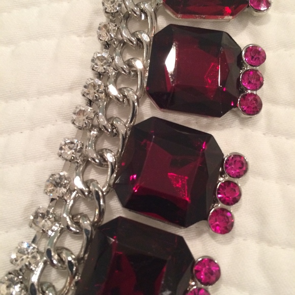 Jewelry | Ruby Red Fashion Necklace | Poshmark