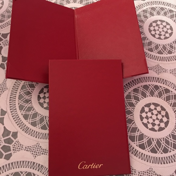 Cartier | Other | Authentic Cartier Certificate Cover And Envelopes ...