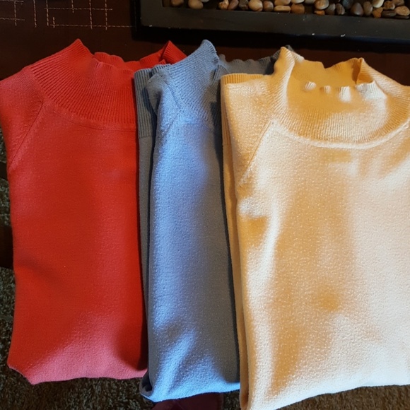Talbots | Tops | 3 Talbots Long Sleeves | Poshmark