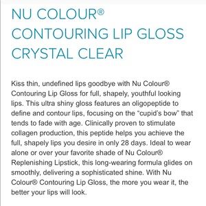 Nu Colour | Makeup | Hp Nu Colour Contouring Lip Gloss Crystal Clear ...