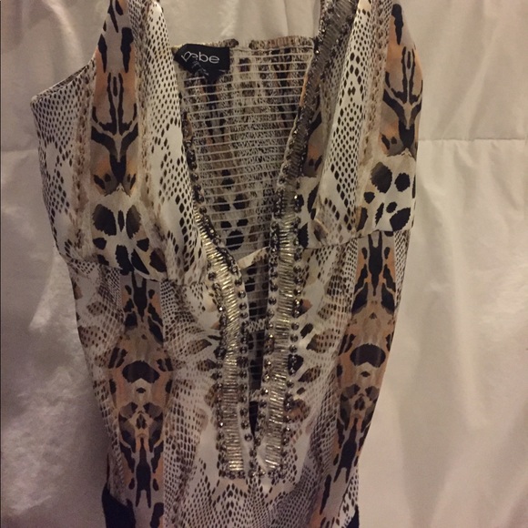 Tops | Leopard Snake Skin Embellished Leotard | Poshmark