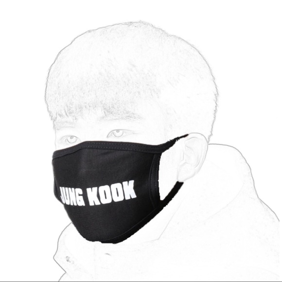 Accessories | Nwt Kpop Bts Jungkook Mask | Poshmark