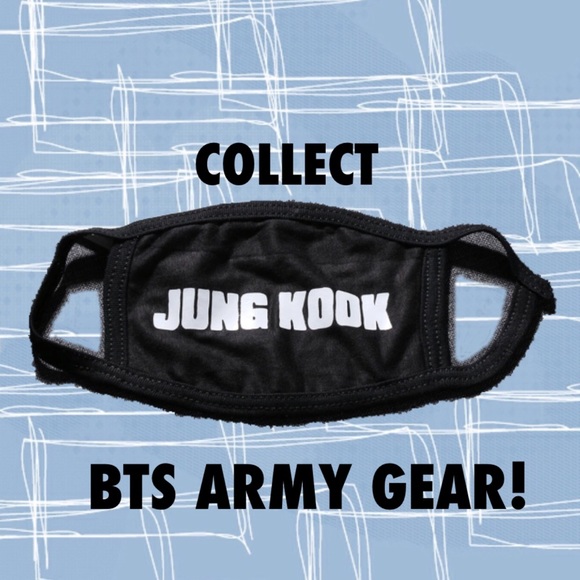 Accessories | Nwt Kpop Bts Jungkook Mask | Poshmark
