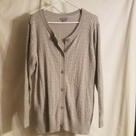 Laura Scott | Sweaters | Laura Scott Cardigan Sweater Size618 Sparkle ...