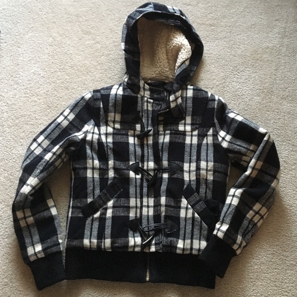 Jackets & Coats | Checkered Bomber Jacket | Poshmark