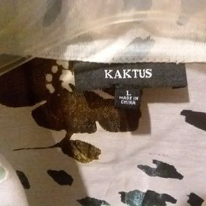 Kaktus | Jackets & Coats | Sheer Kaktus Kimono With Wooden Buttons Size ...