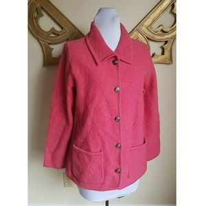 Appleseed's | Jackets & Coats | Appleseeds Pink Wool Jacket | Poshmark