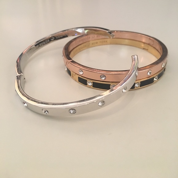 kate spade | Jewelry | Kate Spade Set In Stone Bangles 3 Different ...