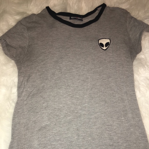 Brandy Melville | Tops | Brandy Melville Alien Tee | Poshmark