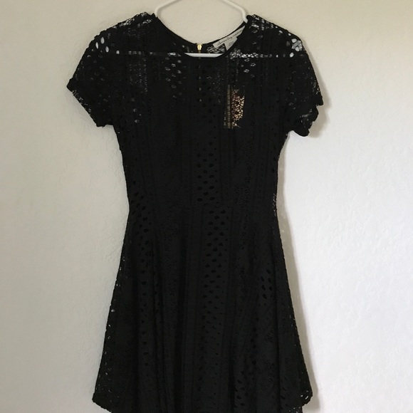American Rag | Dresses | Black Fit Flare Dress | Poshmark