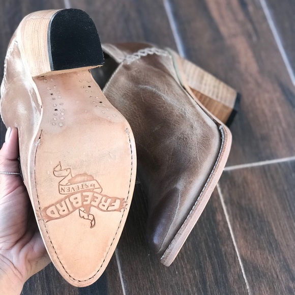 Steve Madden | Shoes | Freebird Distressed Stitched Ankle Booties | Poshmark