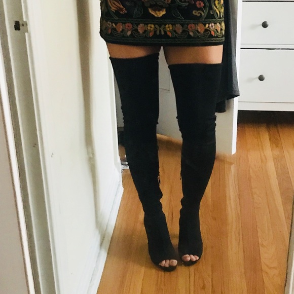 Shoes | Thigh High Sock Boots | Poshmark