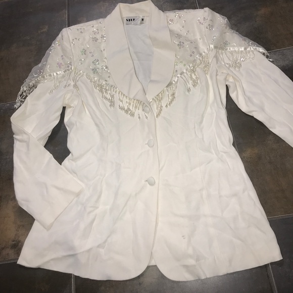 STUDIO 1 | Jackets & Coats | Vintage Studio Beaded Blazer | Poshmark