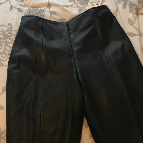 vakko sport | Pants & Jumpsuits | Vakko Sport Leather Pants | Poshmark