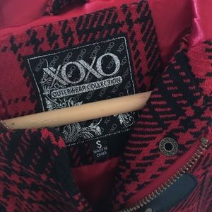 XOXO | Jackets & Coats | Xoxo Plaid Coat | Poshmark