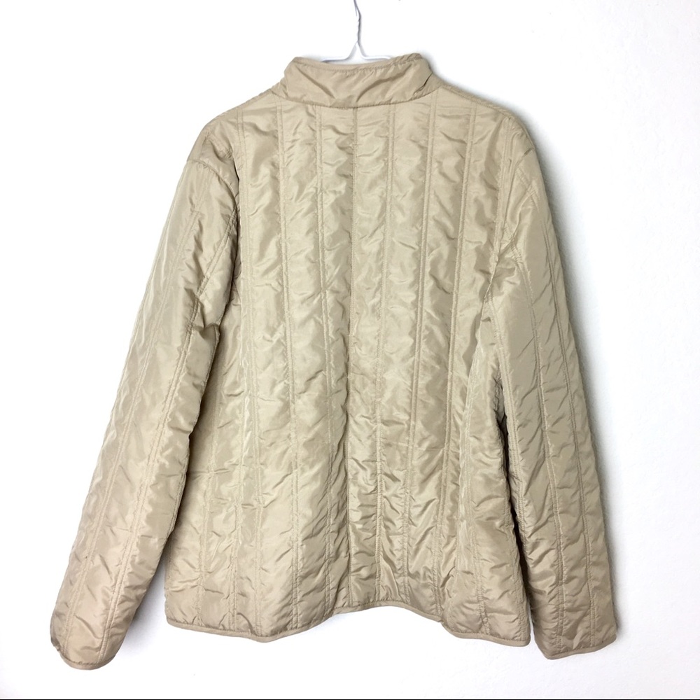 Utex Designs Quilted Puffy Winter Jacket Zip Up - Gem