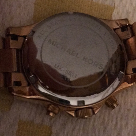 Michael Kors | Accessories | Michael Kors Rose Goldtone Madison Watch ...