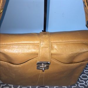 Bags | Vintage Camel Handbag W Adjustable Straps | Poshmark