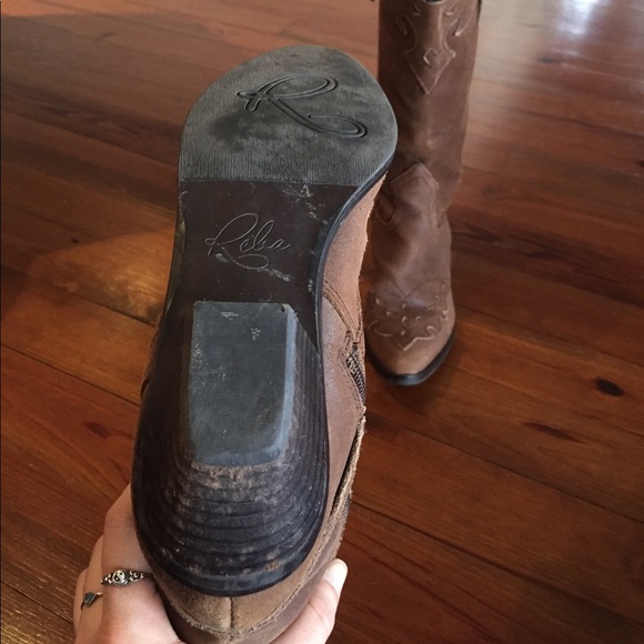 Reba | Shoes | Reba Brown Leather Boots | Poshmark