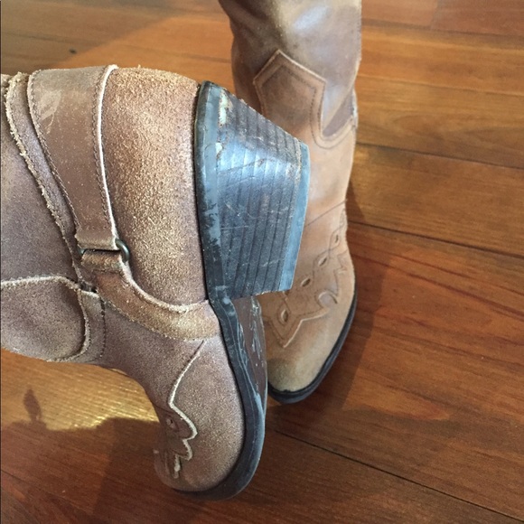 Reba | Shoes | Reba Brown Leather Boots | Poshmark