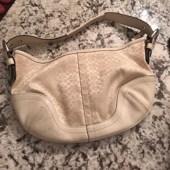 Coach | Bags | Winter White Coach Bag | Poshmark