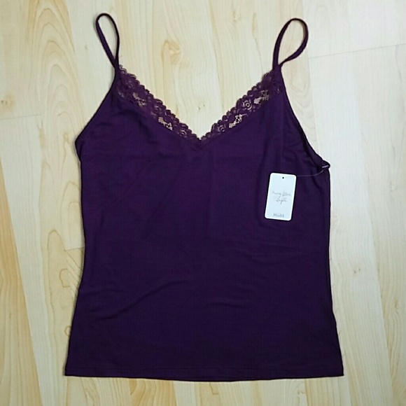 Mudd | Tops | Mud Lace Vneck Cami Nwt | Poshmark