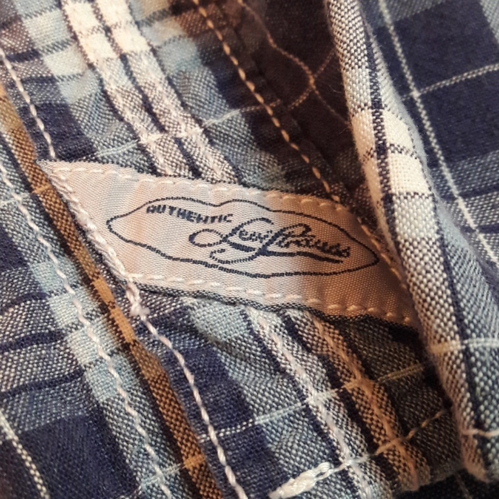Vintage Levi Strauss, Two Horse Brand, Button Shir - Gem