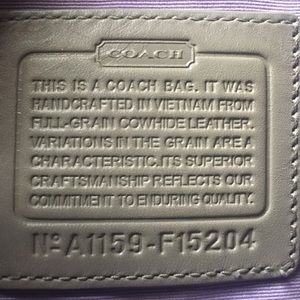 Coach | Bags | Coach No A159f1524 Champagne Shoulder Bag | Poshmark