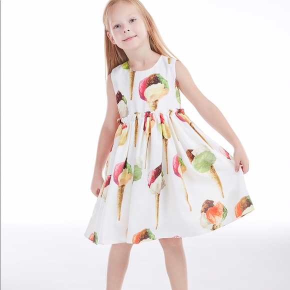 Modasize | Dresses | Girls Summer White Party Dress With Crossbag ...