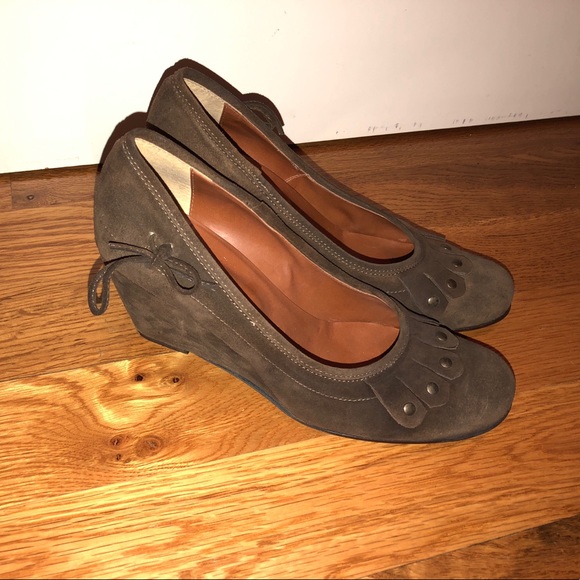 Sundance | Shoes | Sundance Brown Suede Wedges | Poshmark