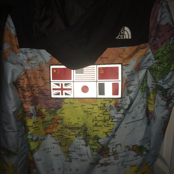 Supreme | Jackets & Coats | Supreme North Face Map Jacket | Poshmark