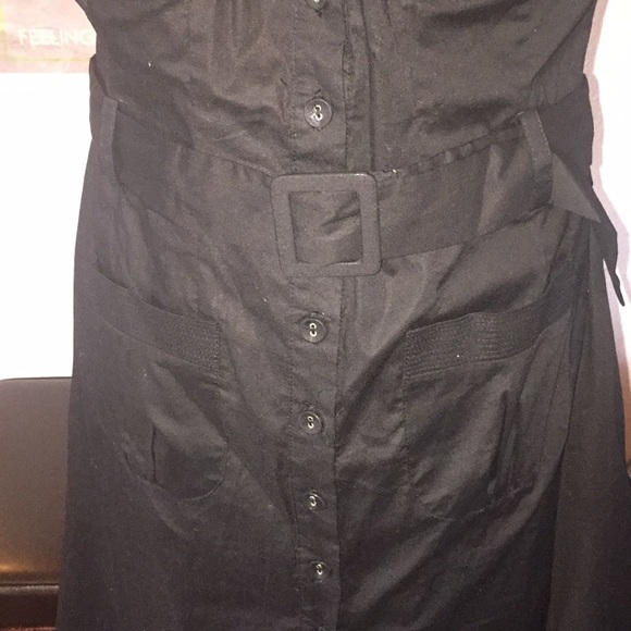 Dresses | Nwt Cute Little Black Dress With Belt | Poshmark