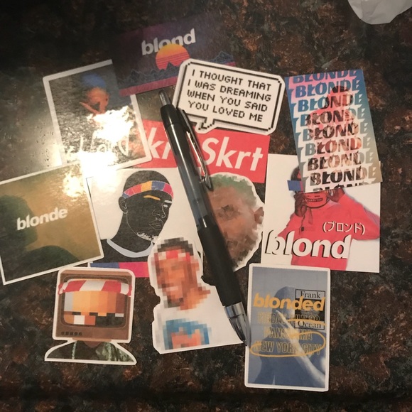 Accessories | Handmade Frank Ocean Stickers 12 Piece | Poshmark
