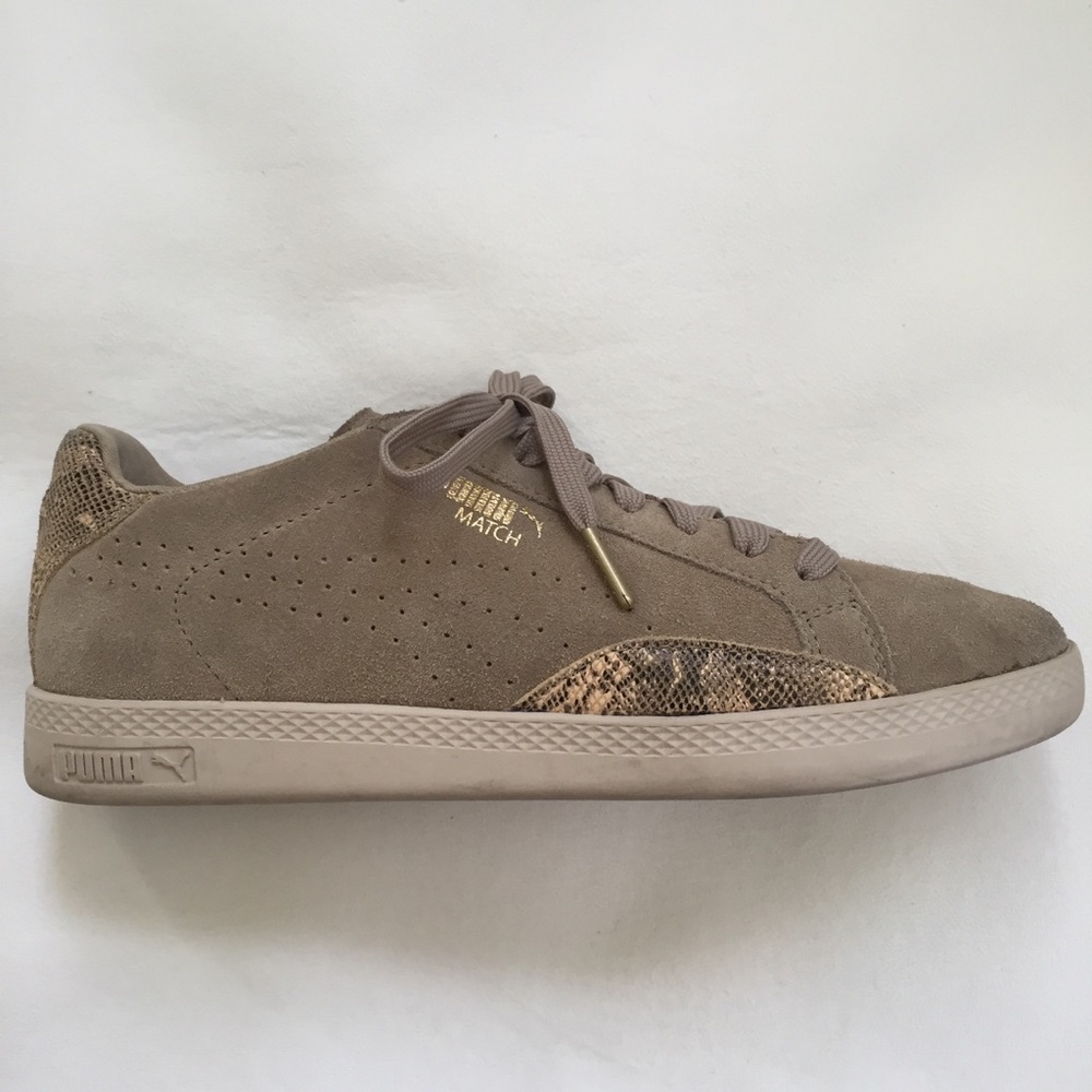 Rare Snake Skin Detail Puma Sneakers - Gem