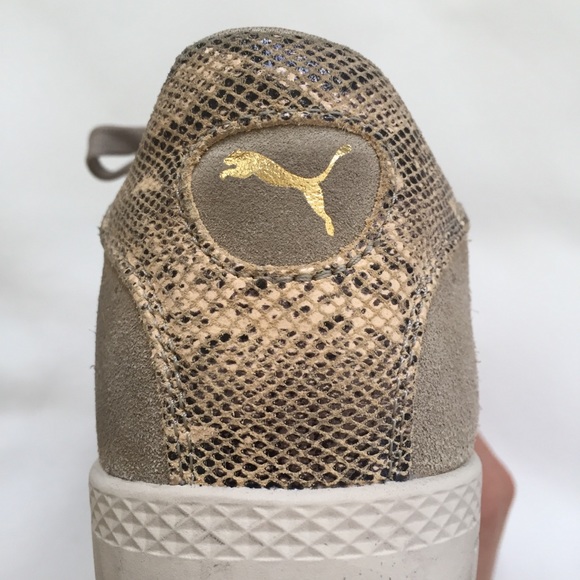 Puma | Shoes | Rare Snake Skin Detail Puma Sneakers | Poshmark