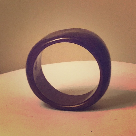 Vintage | Jewelry | Vintage Wooden Like Odd Shaped Bangle | Poshmark