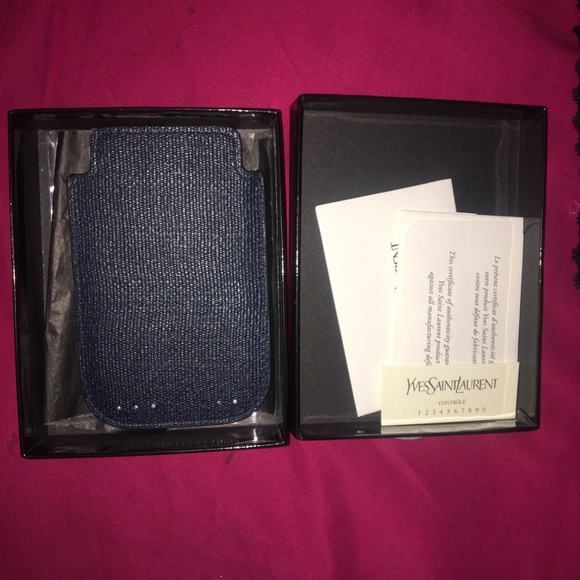 Yves Saint Laurent | Accessories | Ysl Cell Phone Case | Poshmark