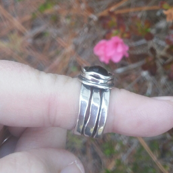 Jewelry | Nice Large Heavy 925 Sterling Silver Ring Size 6 | Poshmark