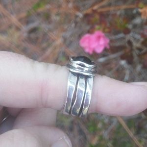Jewelry | Nice Large Heavy 925 Sterling Silver Ring Size 6 | Poshmark
